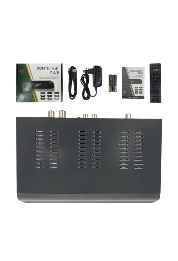 Free To Air Setellite Dontelsat Plus Decoder H.265 With Rf Out Hd ...